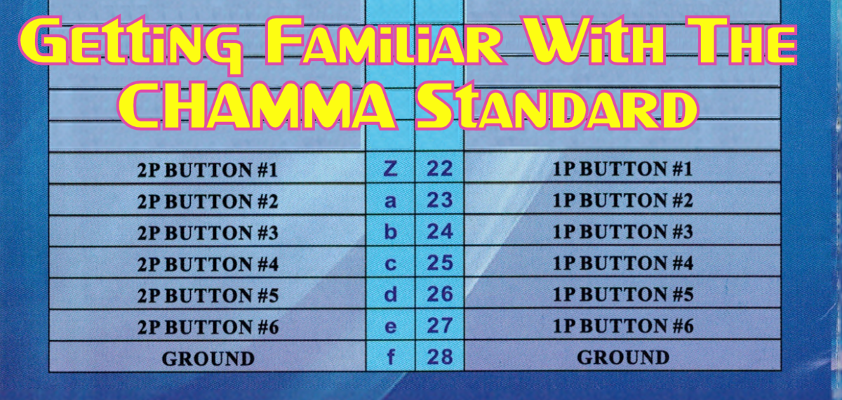 Arcade Repair Tips – Getting Familiar With The CHAMMA Standard - Arcade ...